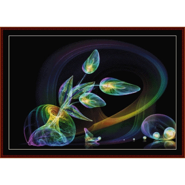 Counted Cross Stitch Pattern: Fractal 409 – Cross Stitch Collectibles